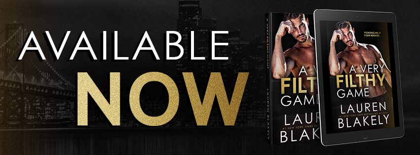 New Release + Release Blitz: A Very Filthy Game by Lauren Blakely ...
